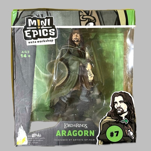 Accessories | Mini Epics Lotr Aragorn Figure | Poshmark
